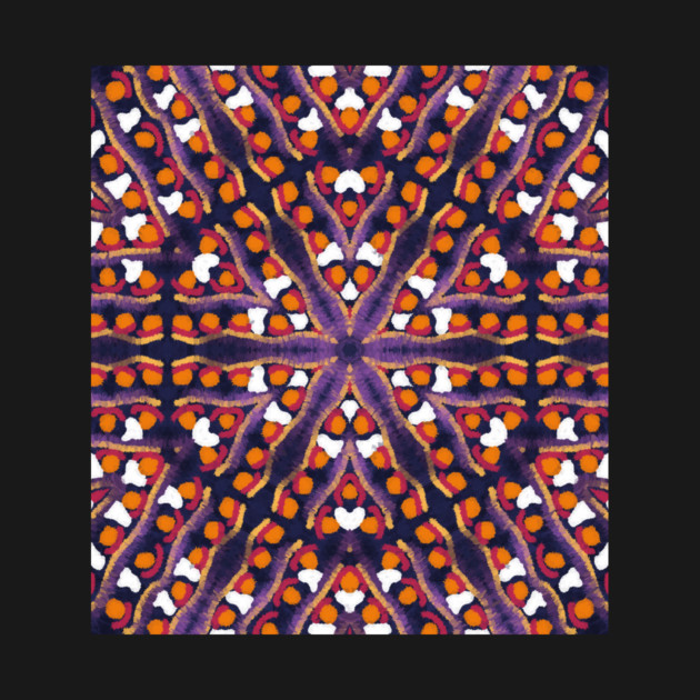 watercolor Halloween horror ghost mandala - Watercolor Painting - T ...