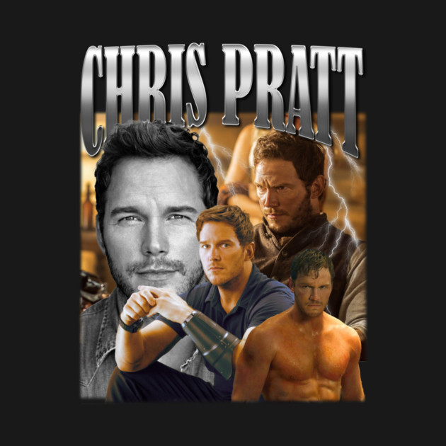 Chris Pratt Bootleg Vintage Tshirt - Chris Pratt - T-Shirt | TeePublic