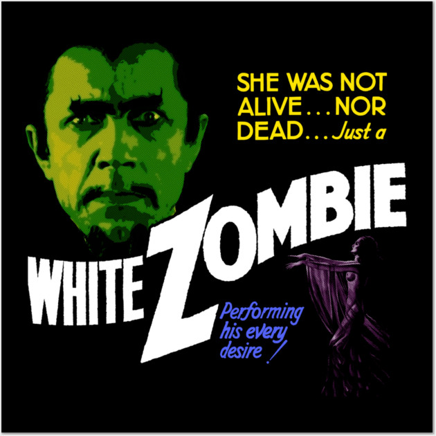 white zombie poster