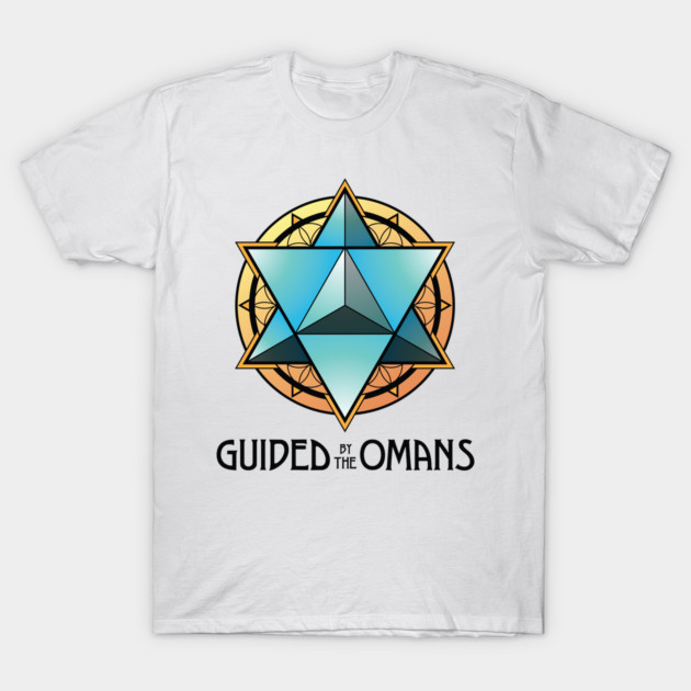 Large Color Black Font - GBTO Logo - Guided By The Omans Logo - T-Shirt ...