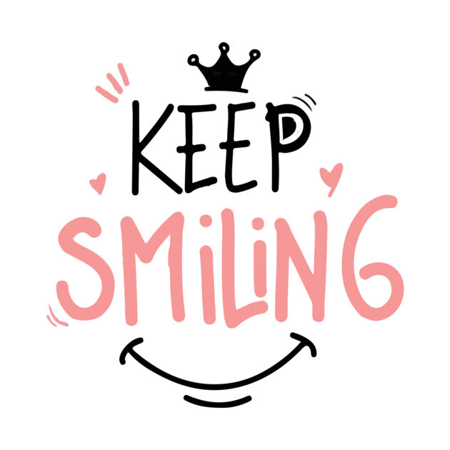 keep smiling mug