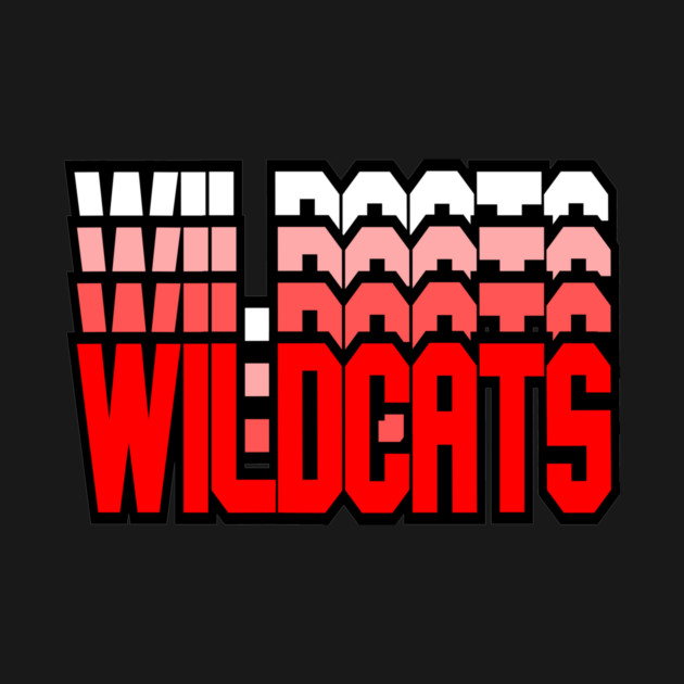Nitro High School Wildcats Top Gun Mascot - Wildcats - T-Shirt | TeePublic