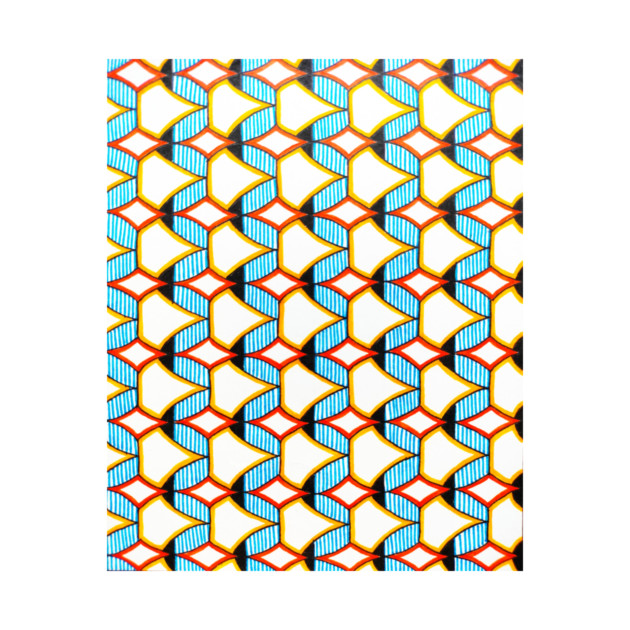 Colorful Abstract Geometric Pattern with Repeating Angular Shapes and ...