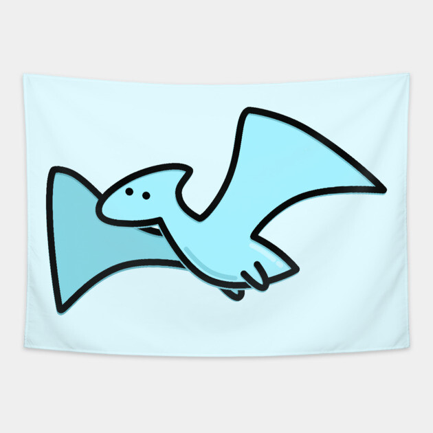 cute dinosaur drawing pterodactyl