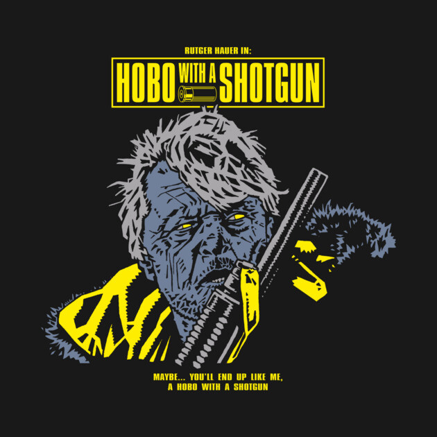 hobo with a shotgun poster