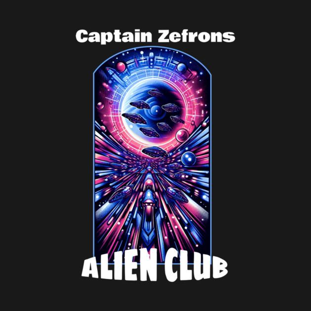 Alien Club Captain Zefron Series: Out of This World Tees! Join Alien ...