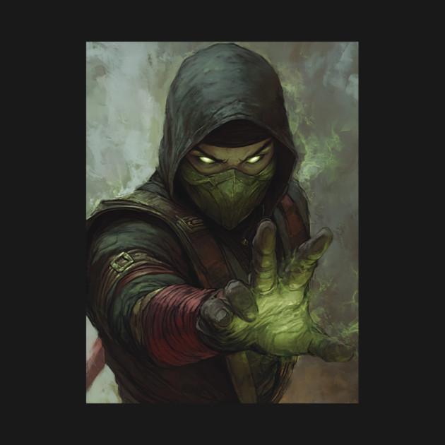 Mortal Kombat Ermac - MK Ermac Fanart - Mortal Kombat - T-Shirt | TeePublic