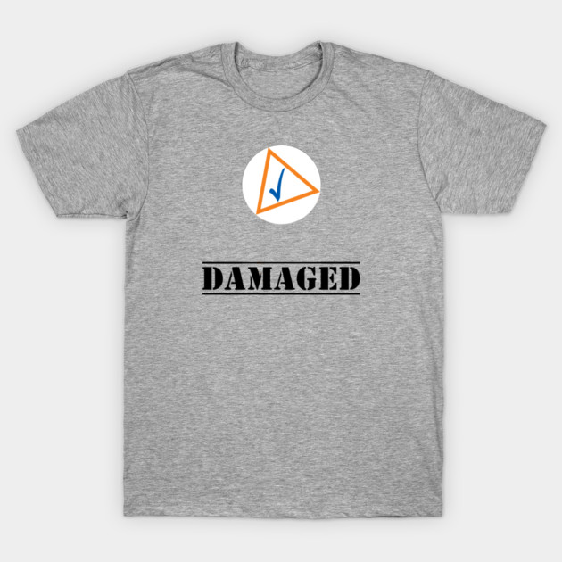 Amazon Damage Andon Sticker Black - Amazon Employee - T-Shirt | TeePublic