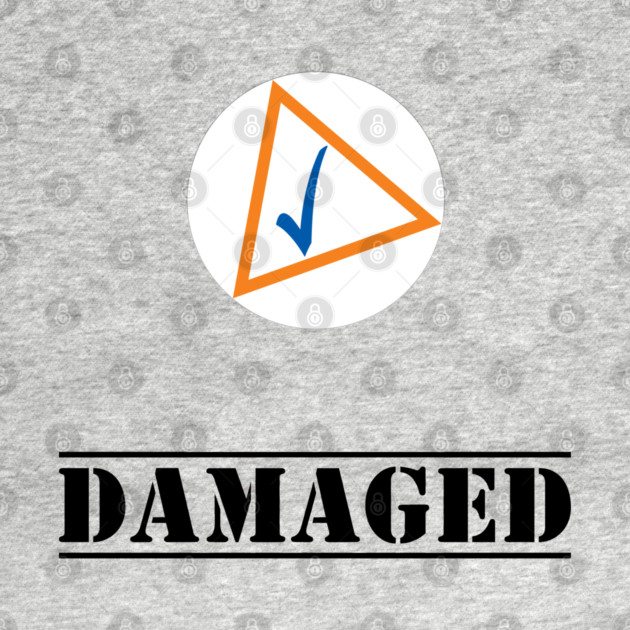 Amazon Damage Andon Sticker Black - Amazon Employee - T-Shirt | TeePublic