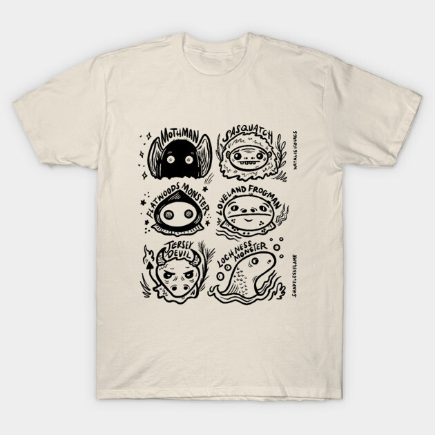 Know Your Cryptids - Cryptids - T-Shirt | TeePublic