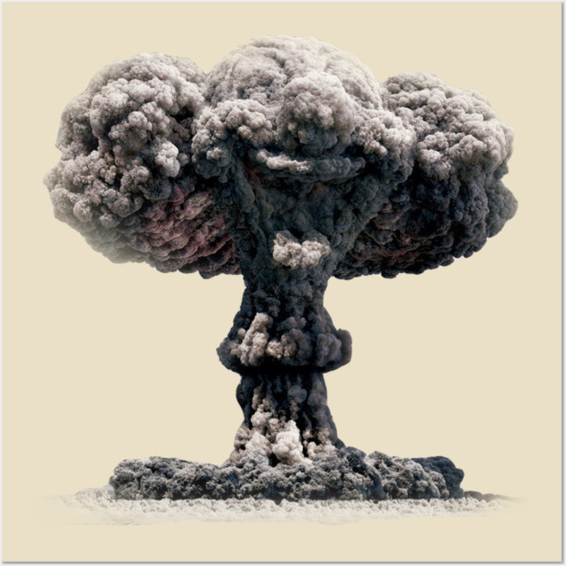 mushroom cloud art