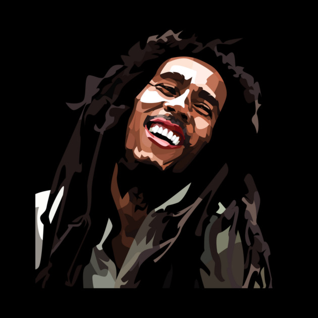 bob marley vector