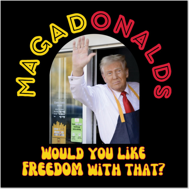 Funny Trump MagaDonalds McDonalds Pennsylvania Trump 2024 Vance MAGA ...
