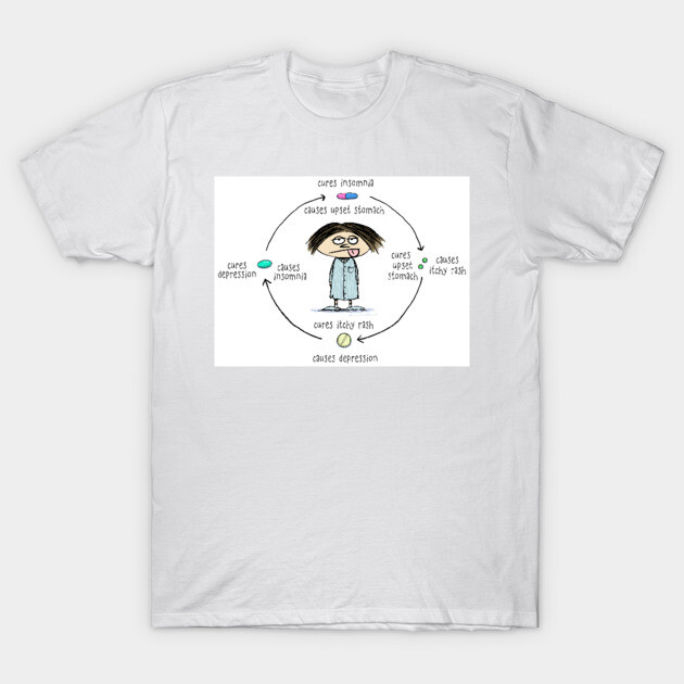 medication side effects cartoon