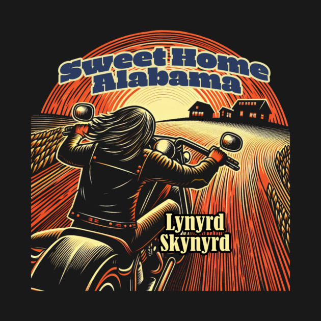SWEET HOME ALABAMA: lynyrd skynyrd - Lynyrd Skynyrd - T-Shirt | TeePublic