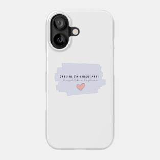 blank space iphone case