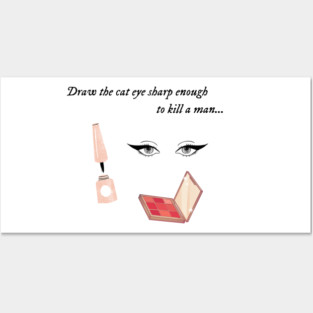 draw the cat eye sharp