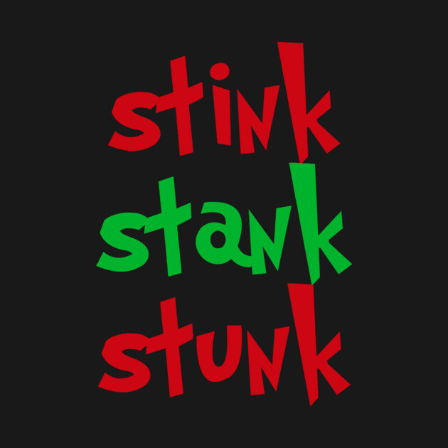 difference between stink and stank