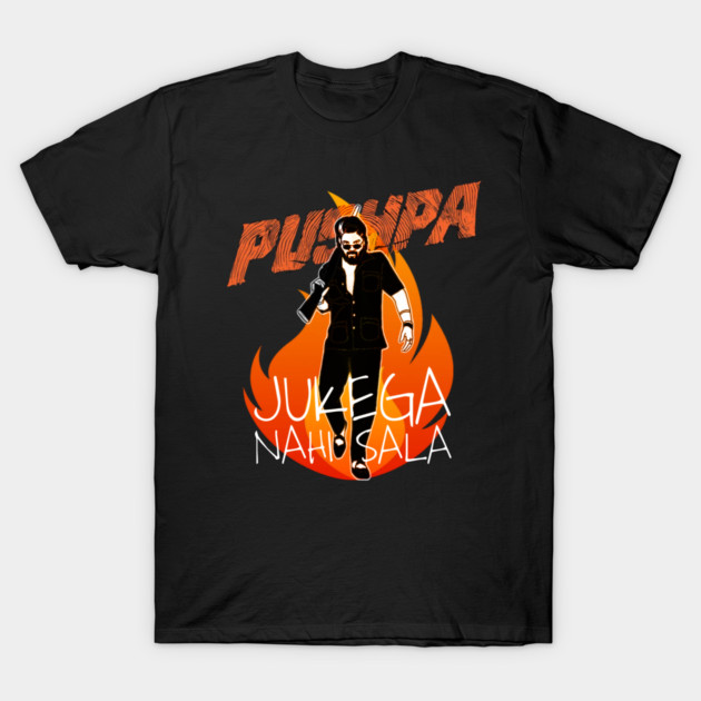 Pushpa Allu Arjun design - Cinema - T-Shirt | TeePublic