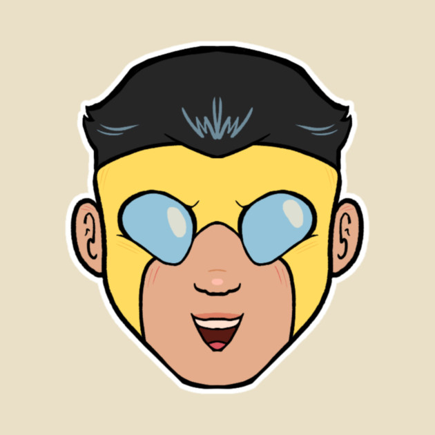 Mark Grayson - Yellow Mask (INVINCIBLE) - Invincible - T-Shirt | TeePublic