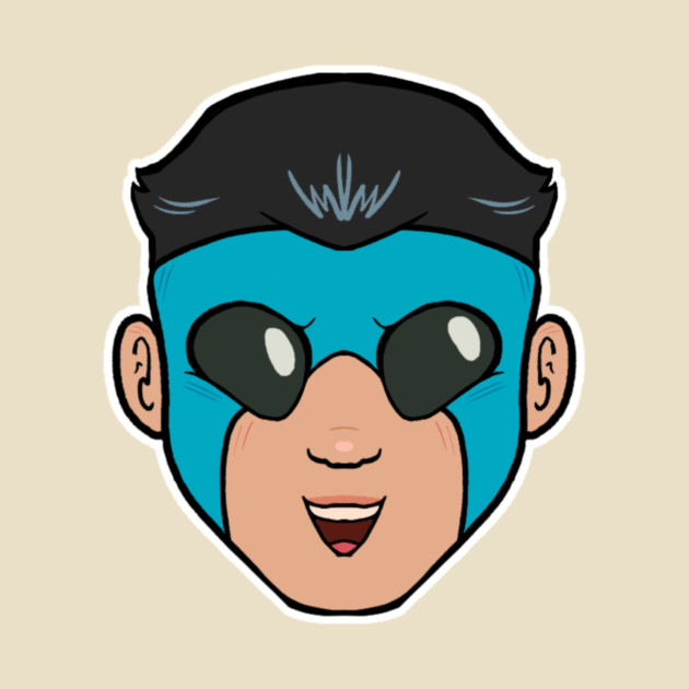 Mark Grayson - Blue Mask (INVINCIBLE) - Invincible - T-Shirt | TeePublic