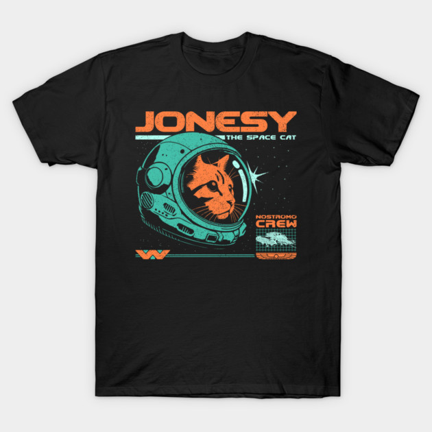 Jonesy The Space Cat - Jonesy - T-Shirt | TeePublic