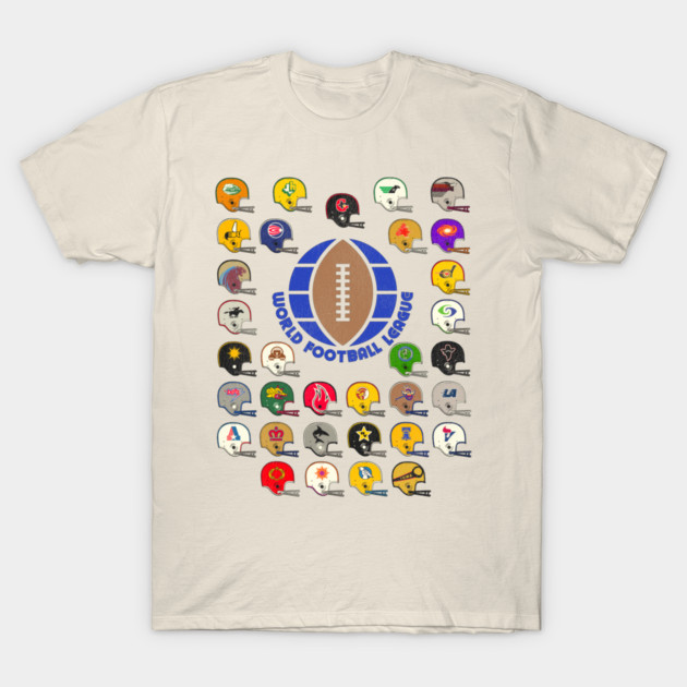 World Football League Defunct Team Helmets - World Football League - T ...