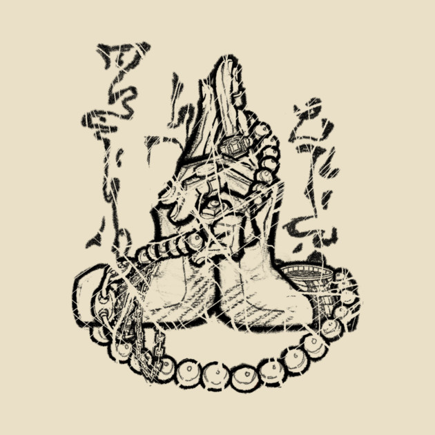 Ram Hand Sign (Dark Line Art) - Hand Signs - T-Shirt | TeePublic