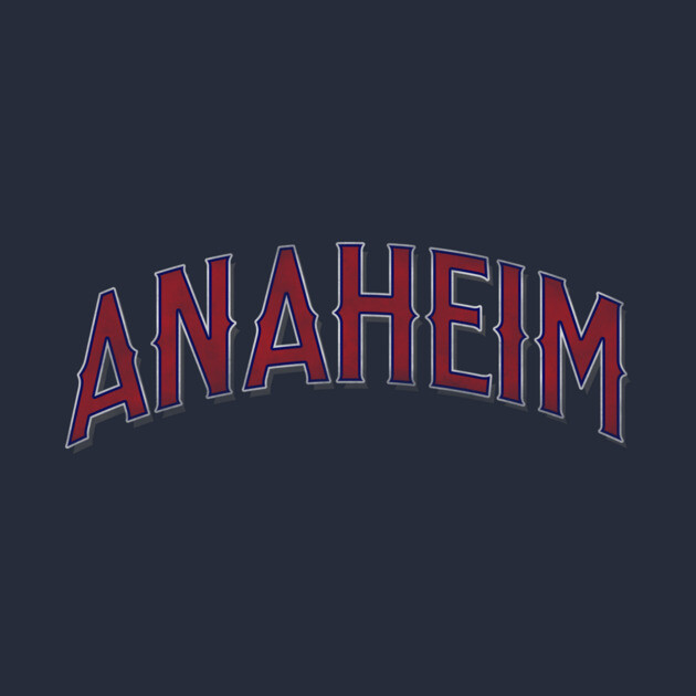 Anaheim 2002 Road Script - Angels Baseball - T-Shirt | TeePublic