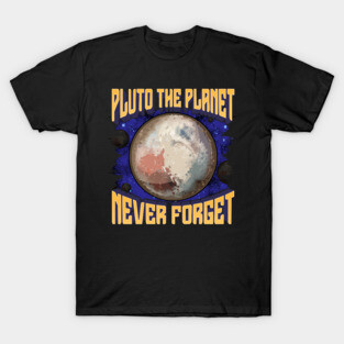 pluto planet shirts