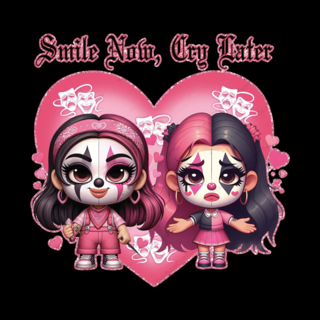 Smile Now Cry Later Chicano Girls, Spanish Girl Valentine, Valentines ...