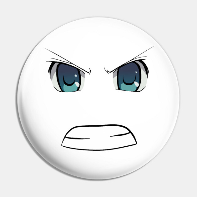 angry expression anime face