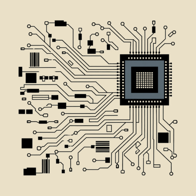 Anatomical CPU Heart Processor PCB Board Computer Engineer - Cpu Heart - T-Shirt | TeePublic