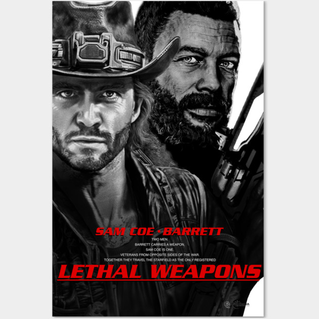 lethal weapon poster art