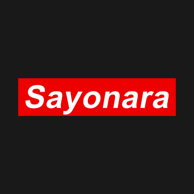 Red Box Tee - Sayonara - Sayonara - T-Shirt | TeePublic