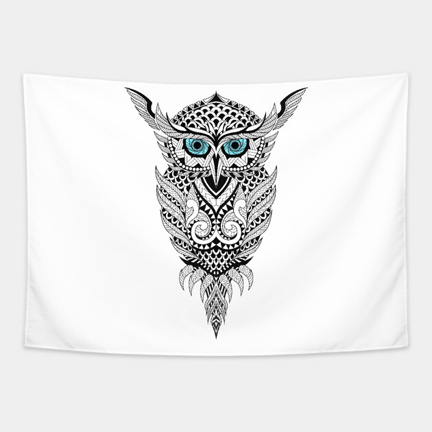 geometric owl design