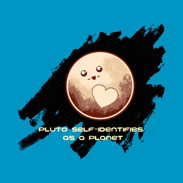 pluto planet shirts