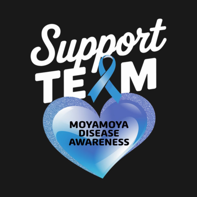 Moyamoya Disease Awareness Blue Support Ribbon - Moyamoya Disease ...