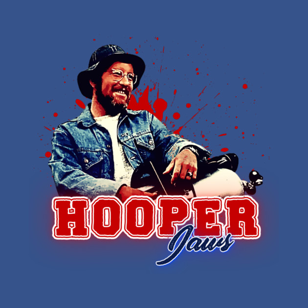 Hooper Jaws Vintage Classic - Hooper - T-Shirt | TeePublic