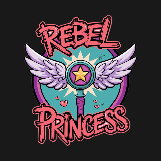 Rebel Princess Star Butterfly - Rebel Princess Star Butterfly - T-Shirt ...