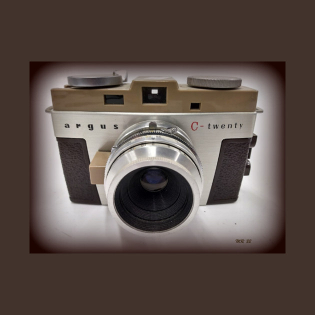 Vintage Argus C-twenty Film Camera - Argus Film Camera - T-Shirt ...