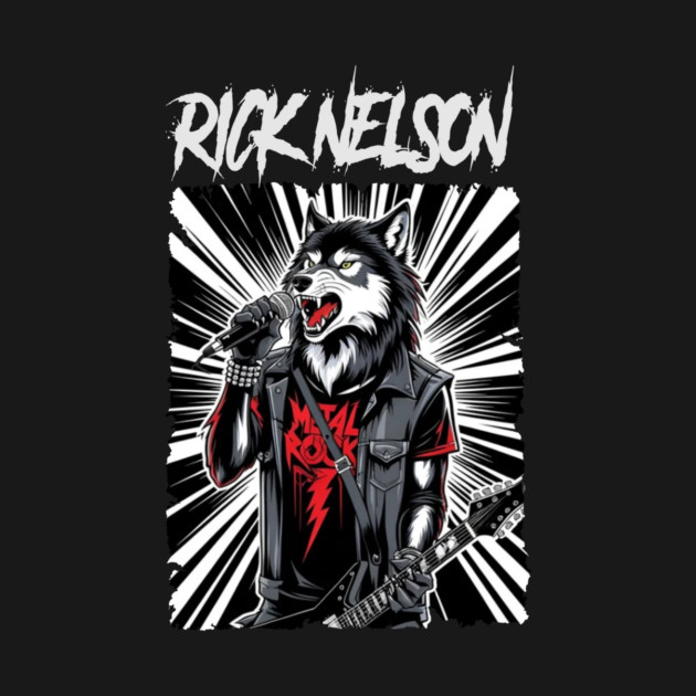 RICK NELSON BAND FAN ART - Rick Nelson Band Fan Art - T-Shirt | TeePublic