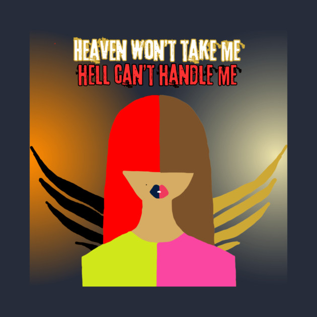 Angel Mode vs. Devil Vibes. - Good Vs Evil - T-Shirt | TeePublic