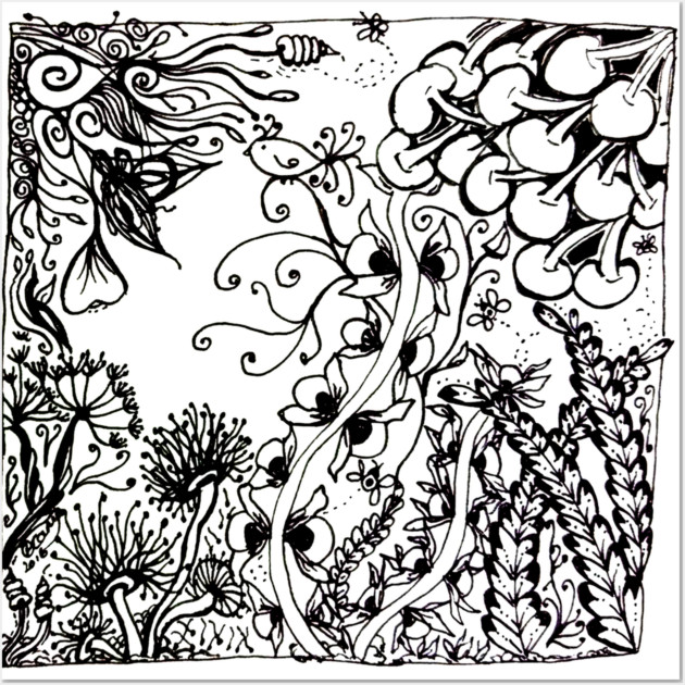 zentangle garden