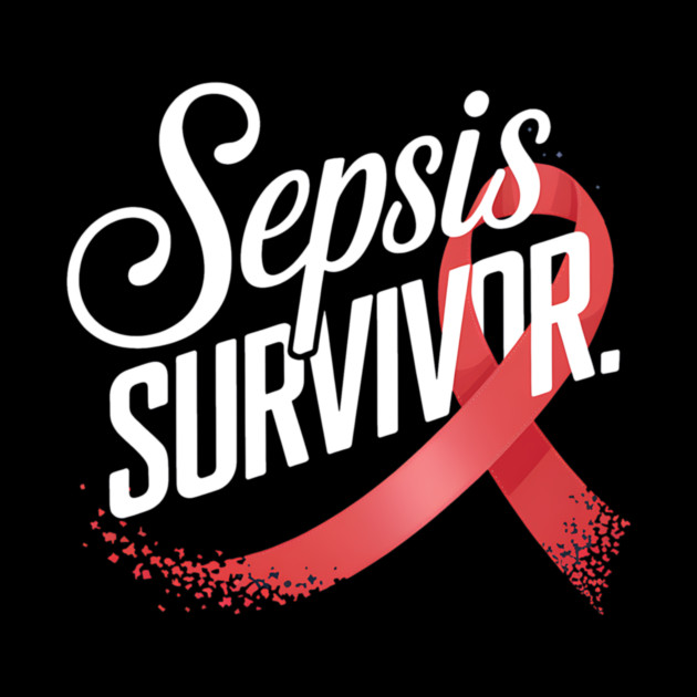 Sepsis Awareness - Red Ribbon - Sepsis Survivor - Sepsis Awareness Red ...