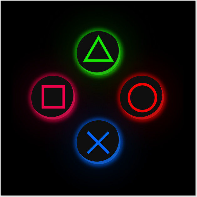 playstation controller buttons icon