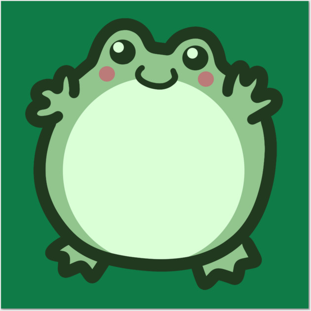 cute simple frog