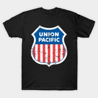 Gildan Train Logo Shirt Union Pacific Big Boy 4014 T-Shirt - Youth ...