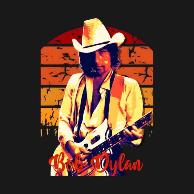bob dylan vintage mode - Bob Dylan - T-Shirt | TeePublic