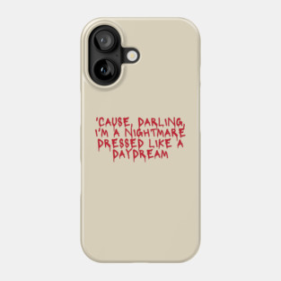 blank space iphone case